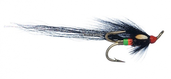 Undertaker-Longtail w. Red Head | Treble Hook Longtail Salmon Fly