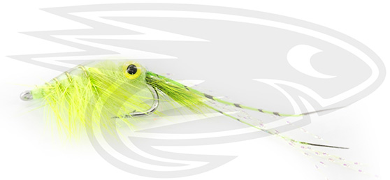 Shadow Shrimp-Chartreuse | Saltwater Bonefish Fly
