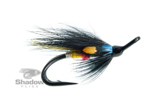 Night Hawk | Double Hook Canadian Salmon Fly